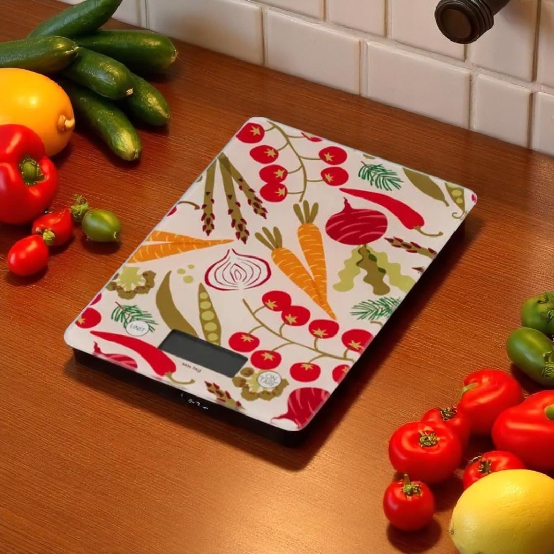 Digital Glass Vegetable Scale - 5kg - Sproutwell Decor