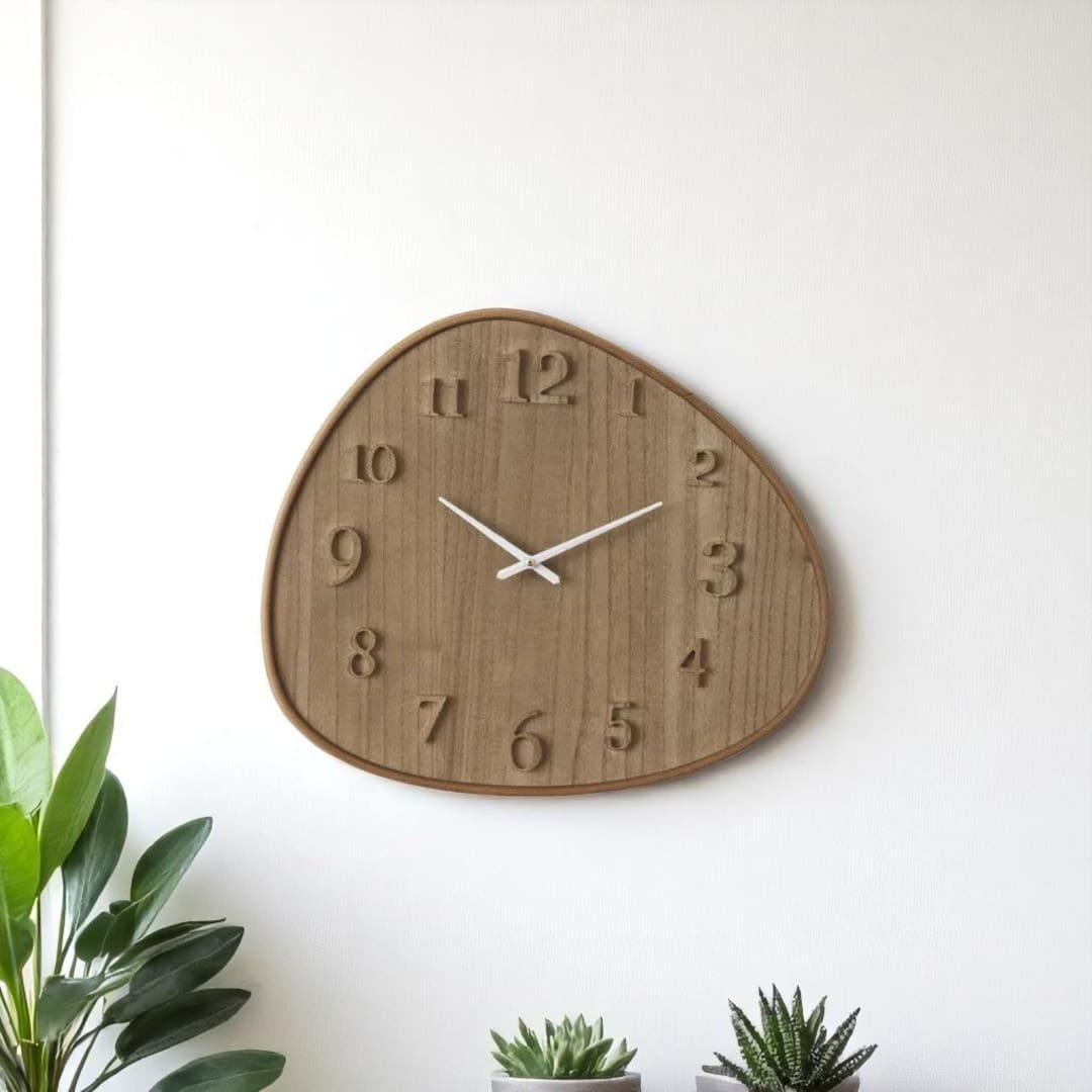 Brunswick Wood Clock - Sproutwell Decor